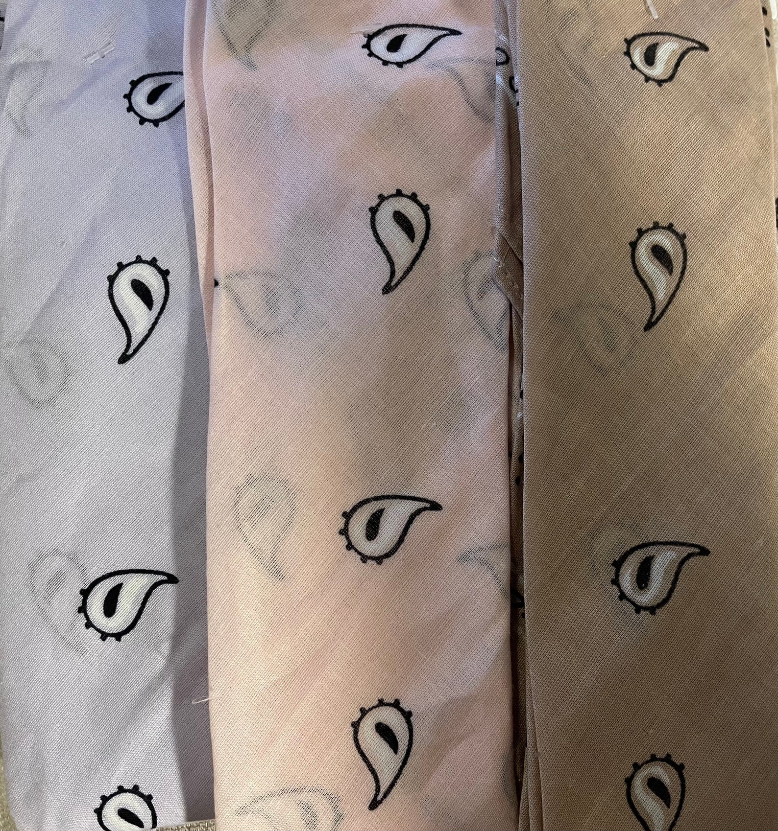 Monogrammed Bandana hand Embroidered Group Gift Multiple - Etsy