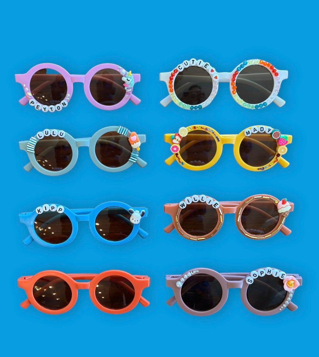 Personalized Kids Sunglasses | Custom Colorful Sunglasses for Kids ...