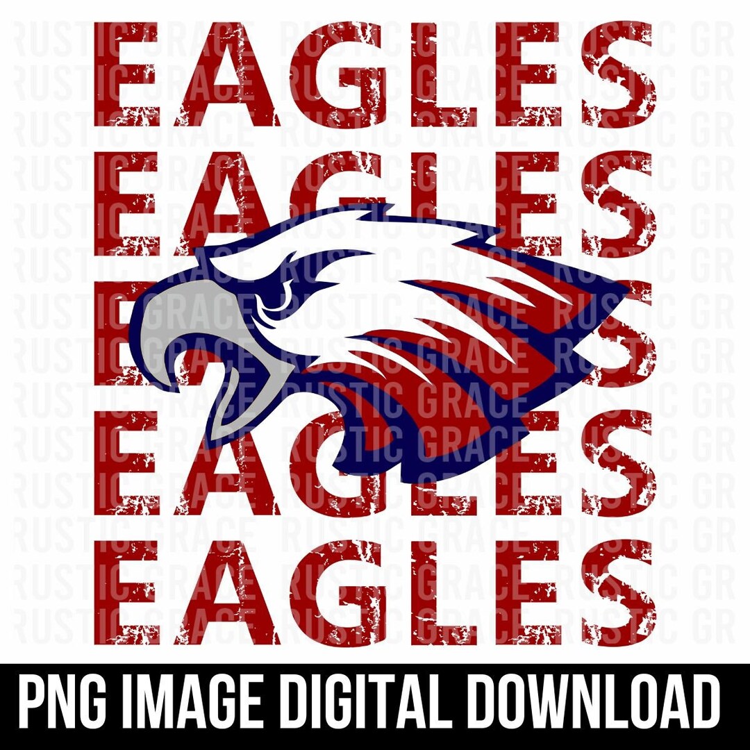 Red Eagles Png Eagle Png Design Eagles Design Eagle Png - Etsy