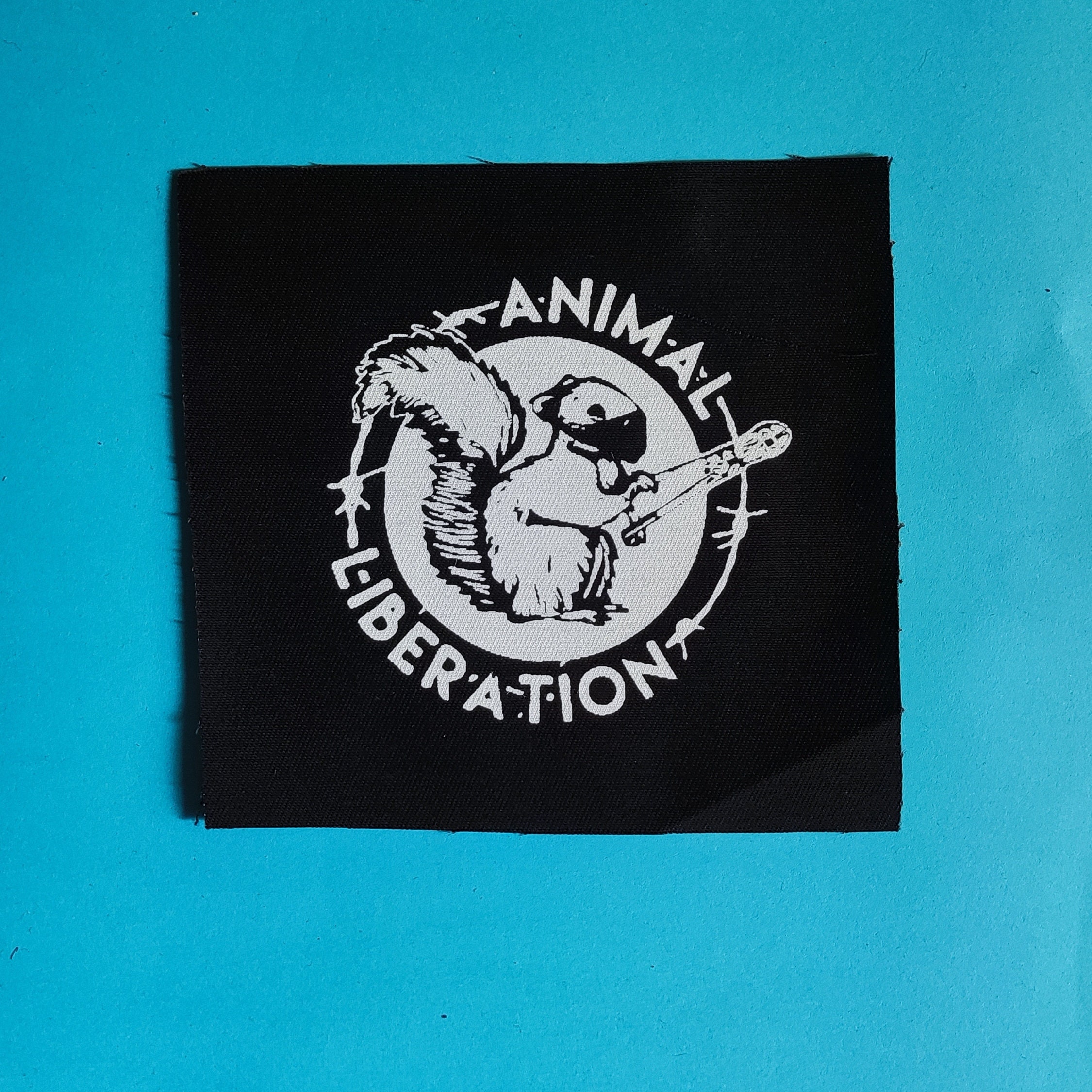 Animal Liberation Squirrel ALF Punk Patches-patches for - Etsy UK