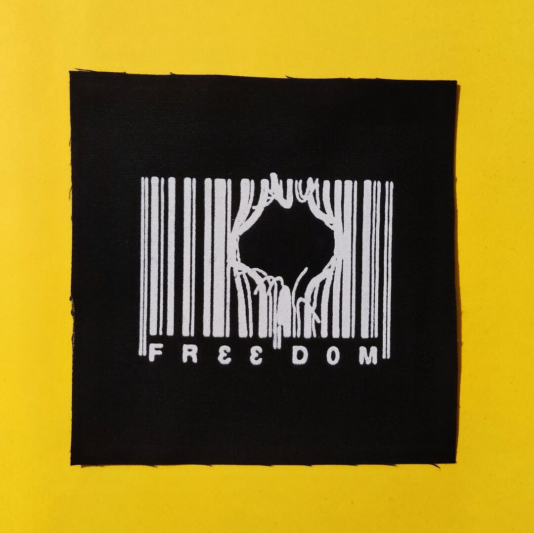 Freedom From Barcode-punk Patches-patches for Jackets-patch-punk ...