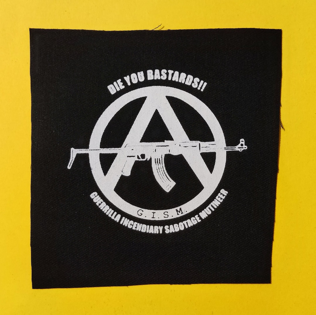 Gism Die You Basts punk Patches-patches for Jackets-patch-punk Clothing ...