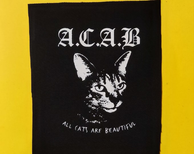 Acab Iron-on Patch - Etsy