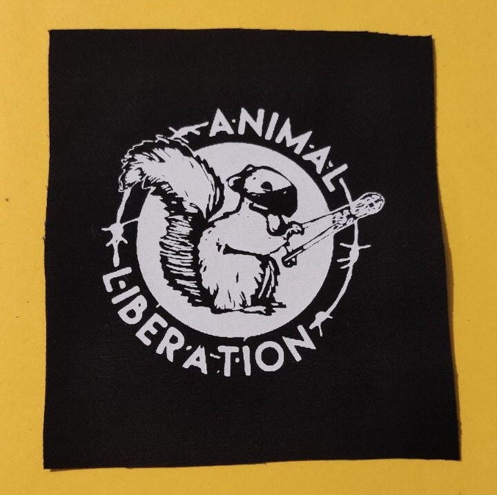 Animal Liberation Squirrel ALF Punk Patches-patches for - Etsy UK