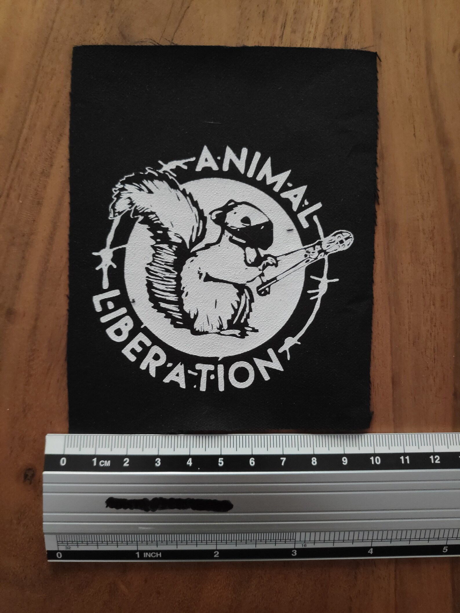 Animal Liberation Squirrel ALF Punk Patches-patches for - Etsy UK