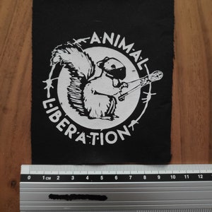 Animal Liberation Squirrel ALF Punk Patches-patches for Jackets-patch ...