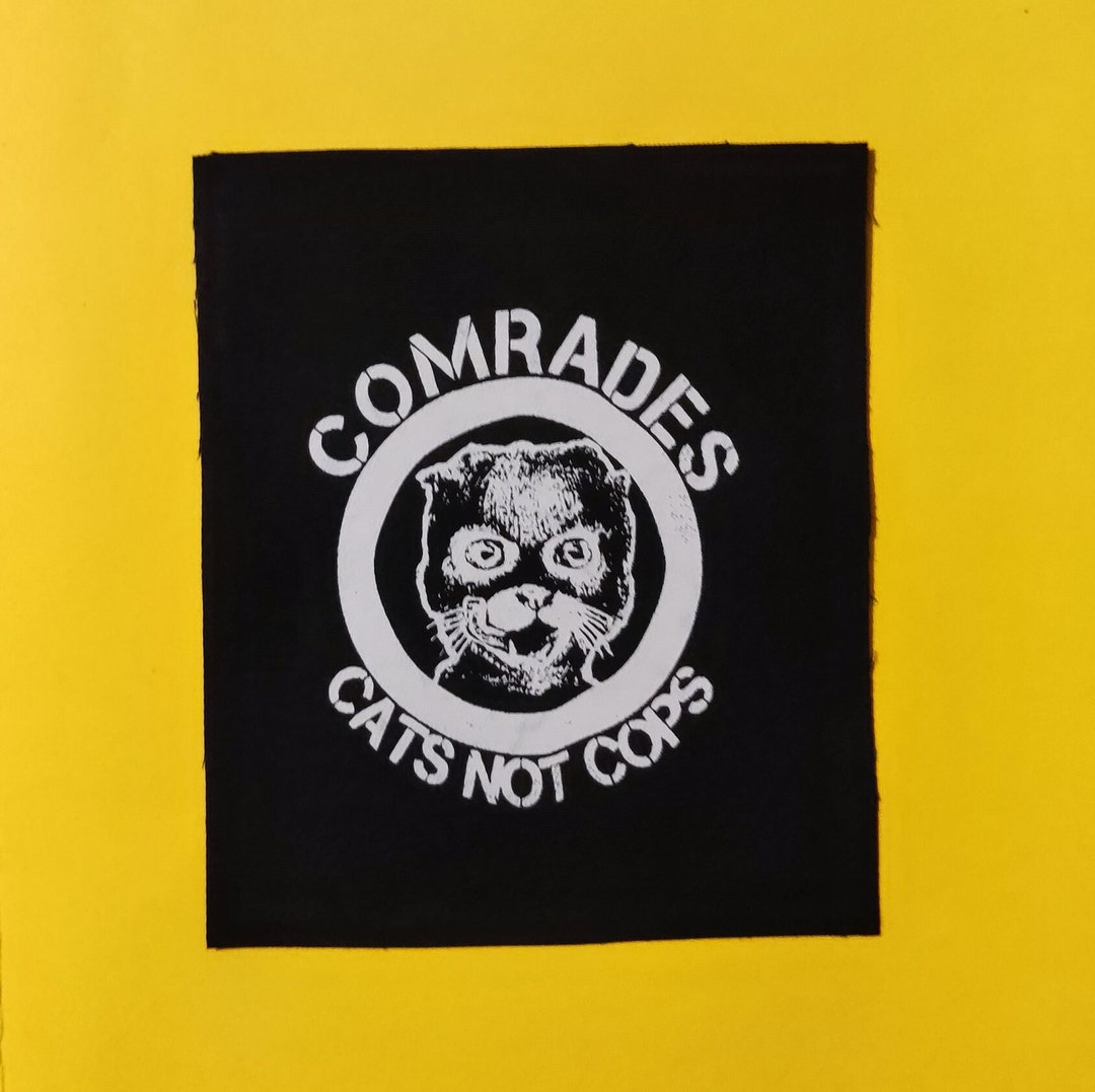 Comrades Cats Not Cops Punk Patches-patches for - Etsy
