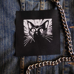 BLACK CAT Anarchy-punk Patches-patches for Jackets-patch-punk Clothing ...