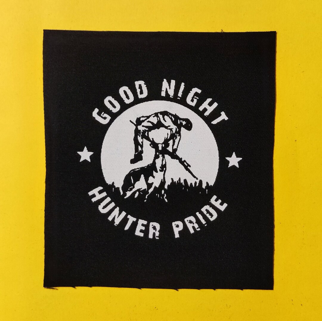 Goodnight Hunter Pride Punk Patches-patches for - Etsy