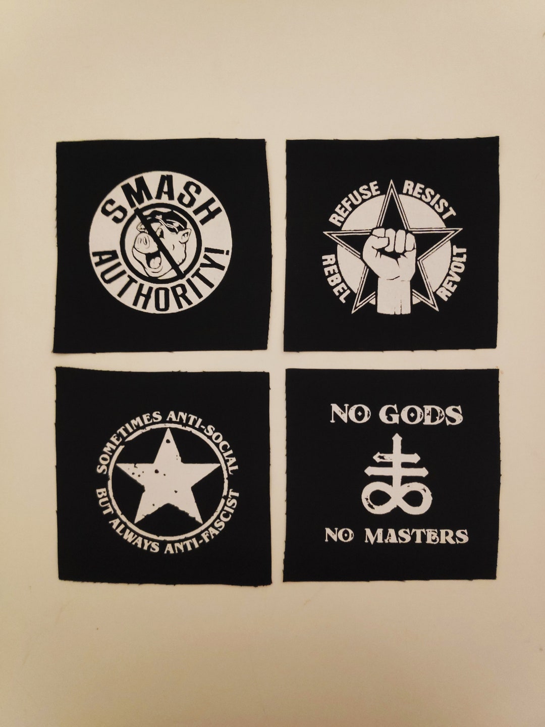 Punk Patches Sales 8 Euros...... - Etsy