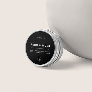 Minimal Round Label Template, Lip Balm Tin Label, Round Candle Label ...