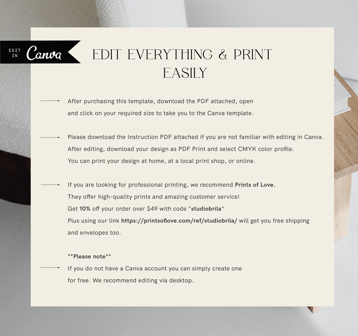 Editable Product Label Stylish Essential Label Design DIY - Etsy