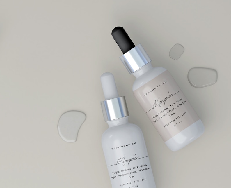 Editable Dropper Bottle Label Template Printable 2oz Label - Etsy