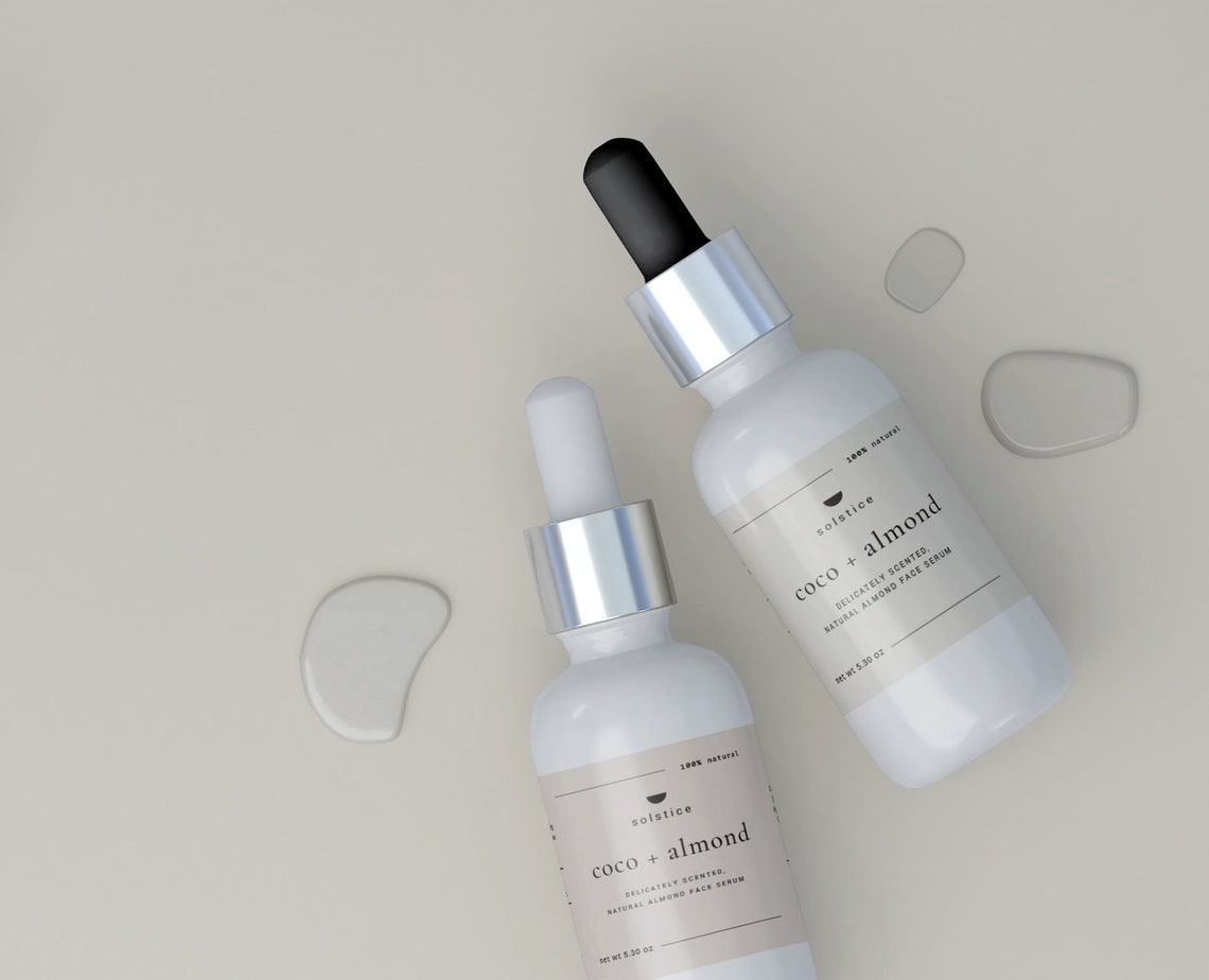 Amber Bottle Label Dropper Bottle Label Template 1oz 2oz - Etsy