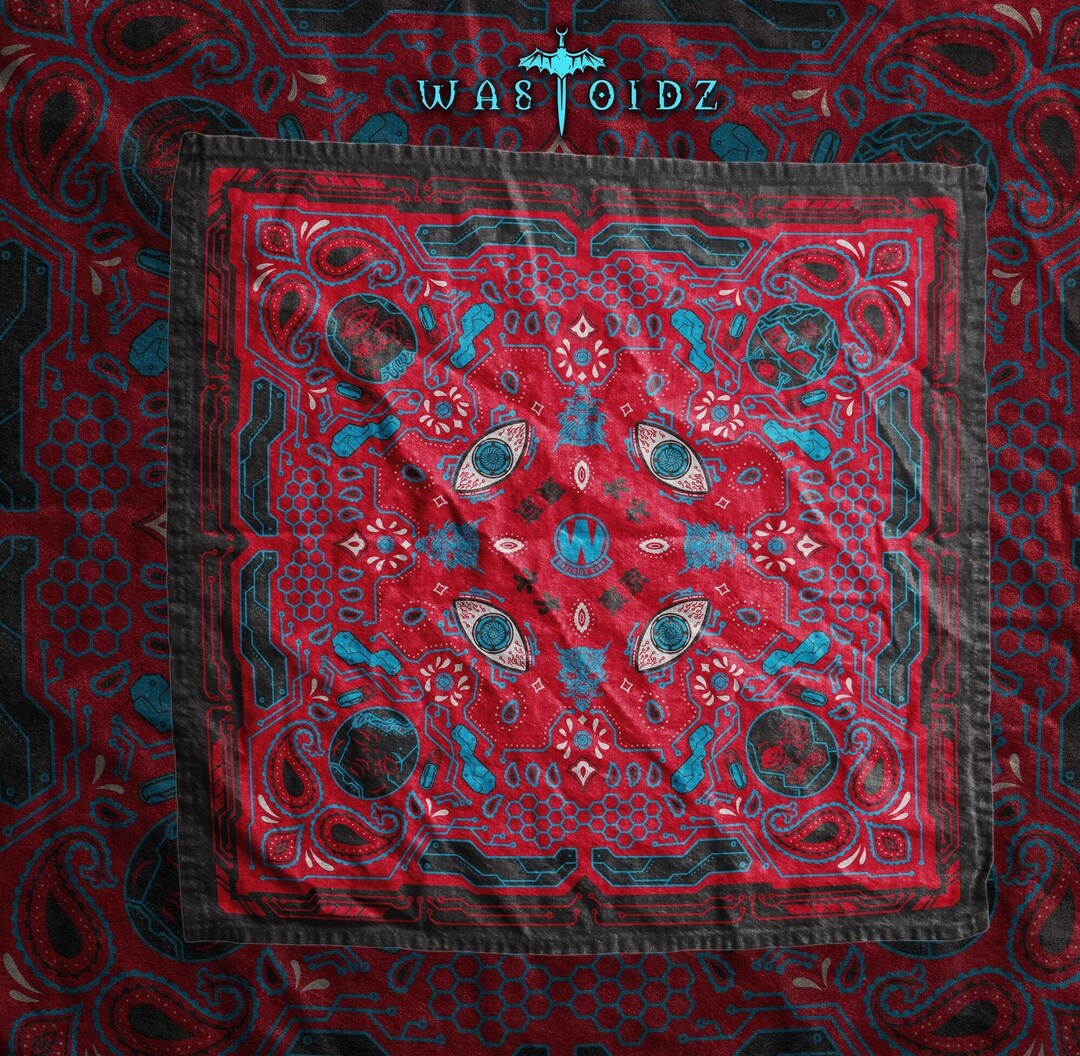 Third Eye Cyberpunk Bandana Evil Eye Biker Akira Ghost in the Shell ...