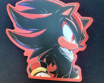Shadow the Hedgehog Sonic Adventure Sticker - Etsy