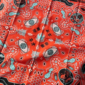 Third Eye Cyberpunk Bandana Evil Eye Biker Akira Ghost in the Shell ...