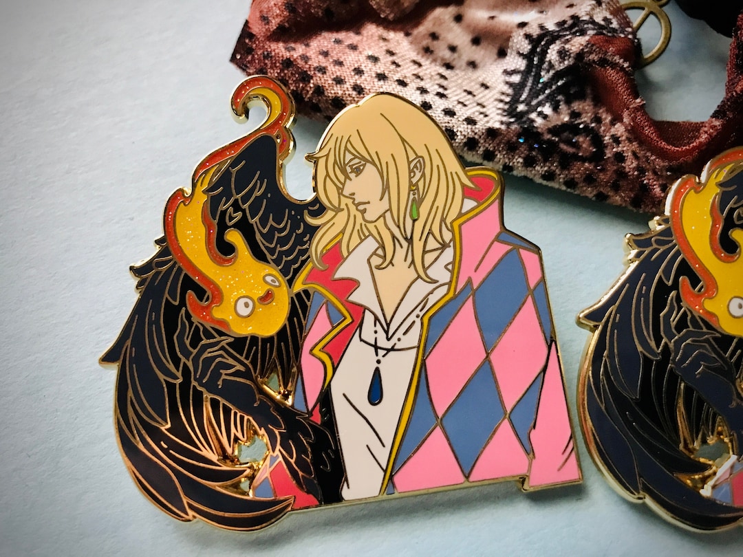 Wizard Hard Enamel Pin Flame Anime Manga - Etsy