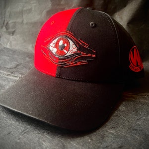 Third Eye Flip-up Cap Evil Eye Snapback Flip-bill Brim Trucker Behelit ...
