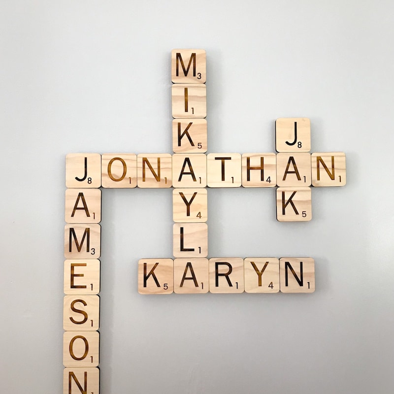 Large Scrabble Tiles - Etsy