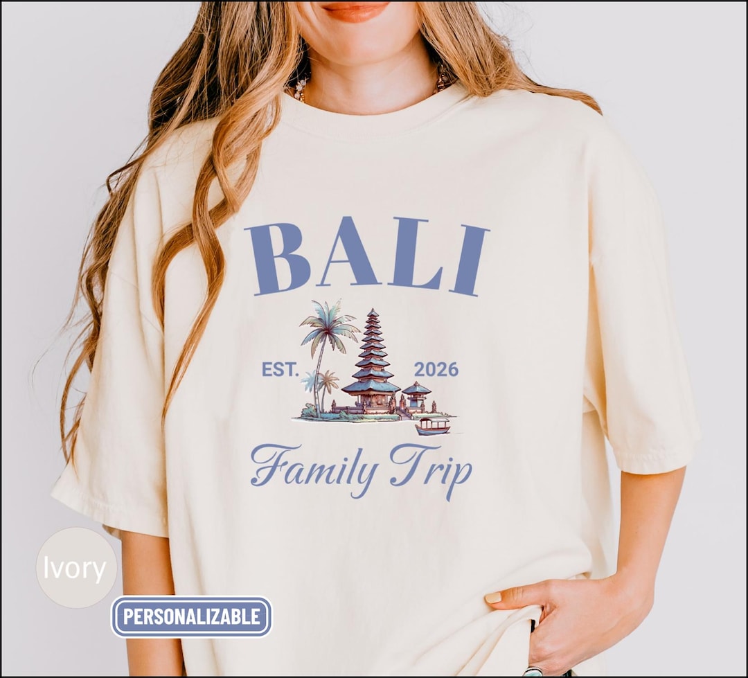 Personalized Bali Family Trip Ladies Club T-shirt: Bachelorette Party ...