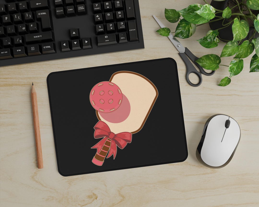 Coquette Pickleball Mouse Pad, Gaming Mouse Pad, Non-slip Desk Pad for ...