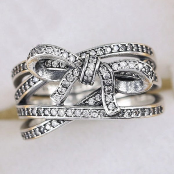 Overlapping Ring - Etsy