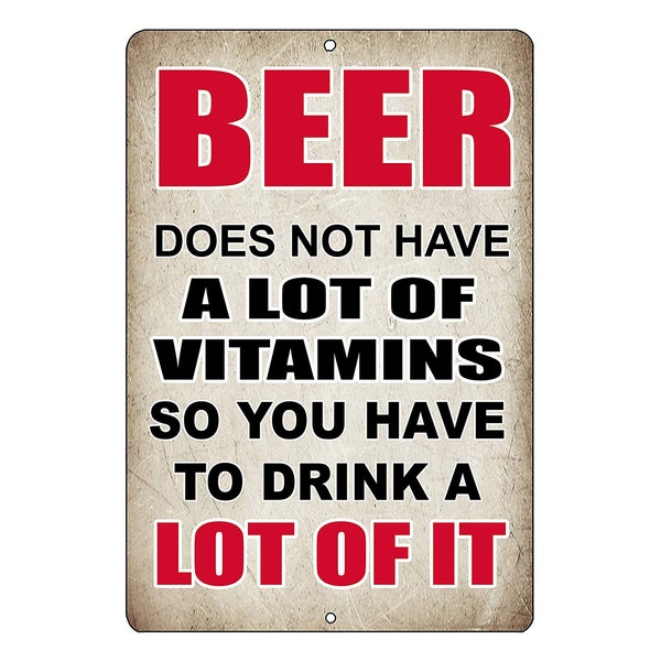 Funny Drinking Sign - Etsy