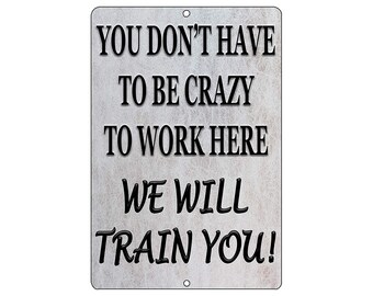 Genius at Work Warning Sign Gag Novelty Gift Student Employee - Etsy