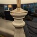Baluster Lamp, Architectural Salvage, Chippy White, Lamp, Vintage ...