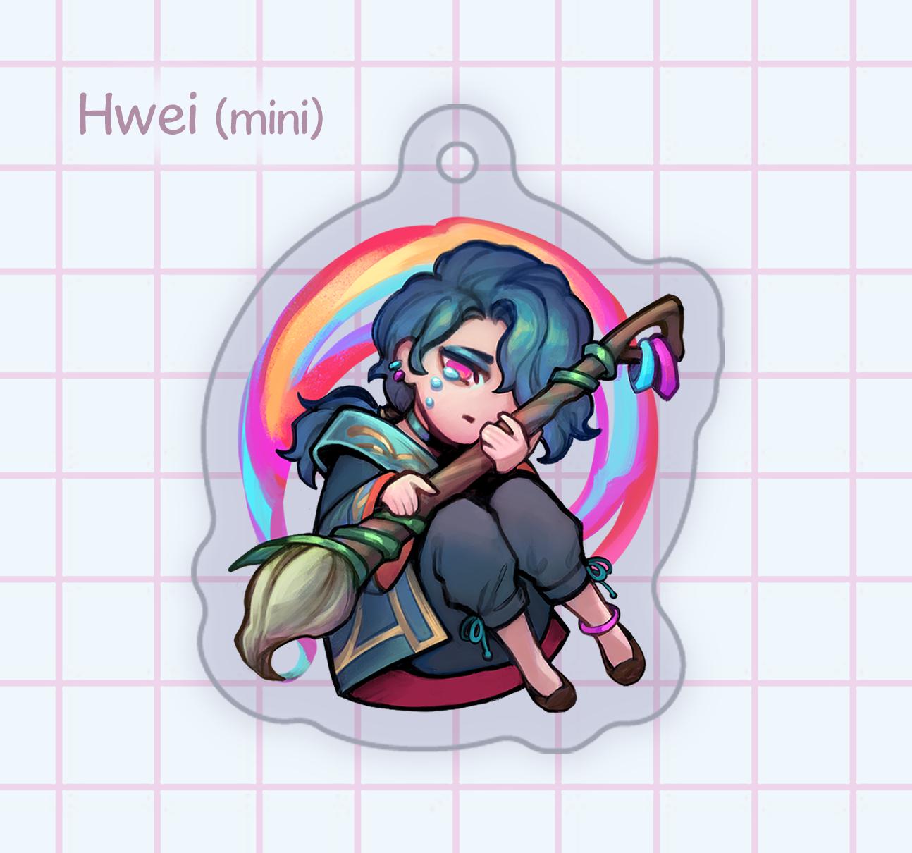 Hwei (league of Legends) || 1.5" Keychain - Etsy