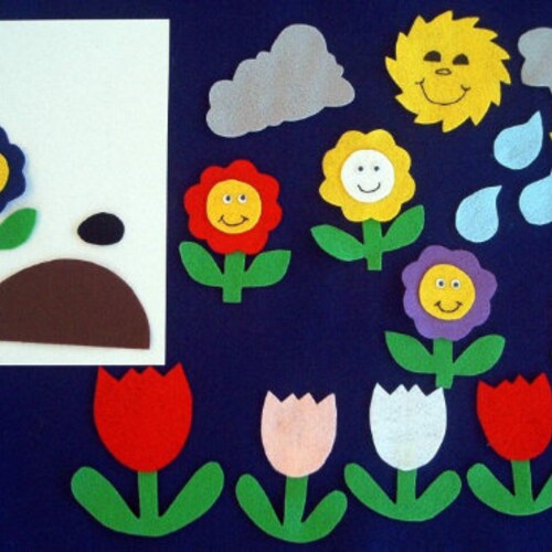 5 Little Monkeys Felt Story Set - Etsy