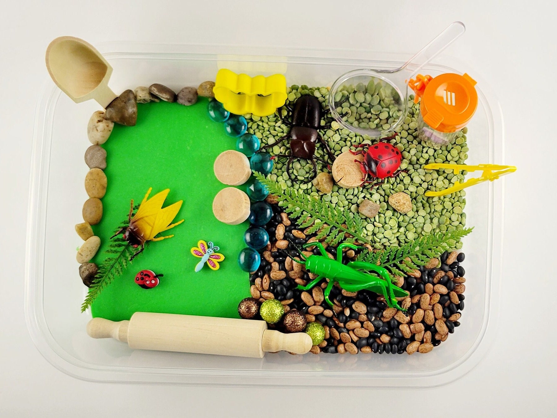 Bugs Sensory Bin, Spring Sensory Kit, Kids Gift, Insects Sensory Bin ...