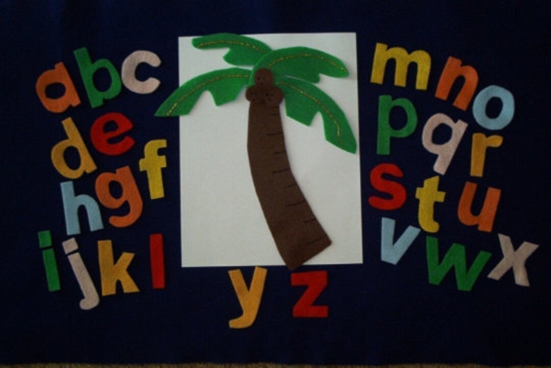 Chicka Chicka Boom Boom Felt Story and BONUS Felt Stories Homeschool ...