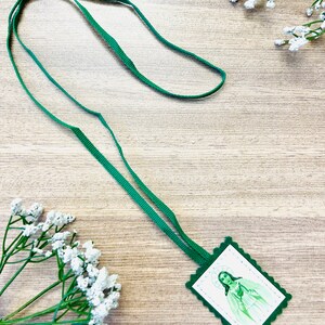 Green Scapulars, Catholic Scapulars, Catholic Gifts, Known for Miracles ...