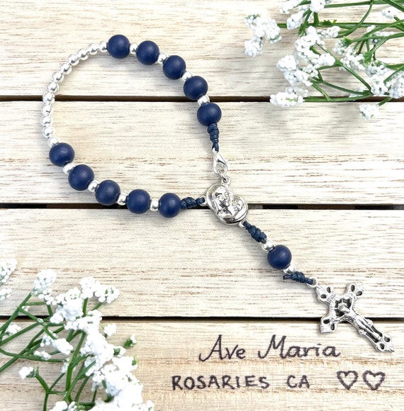 Mini Rosary Pocket Rosary Catholic Gifts Spiritual Baptism | Etsy
