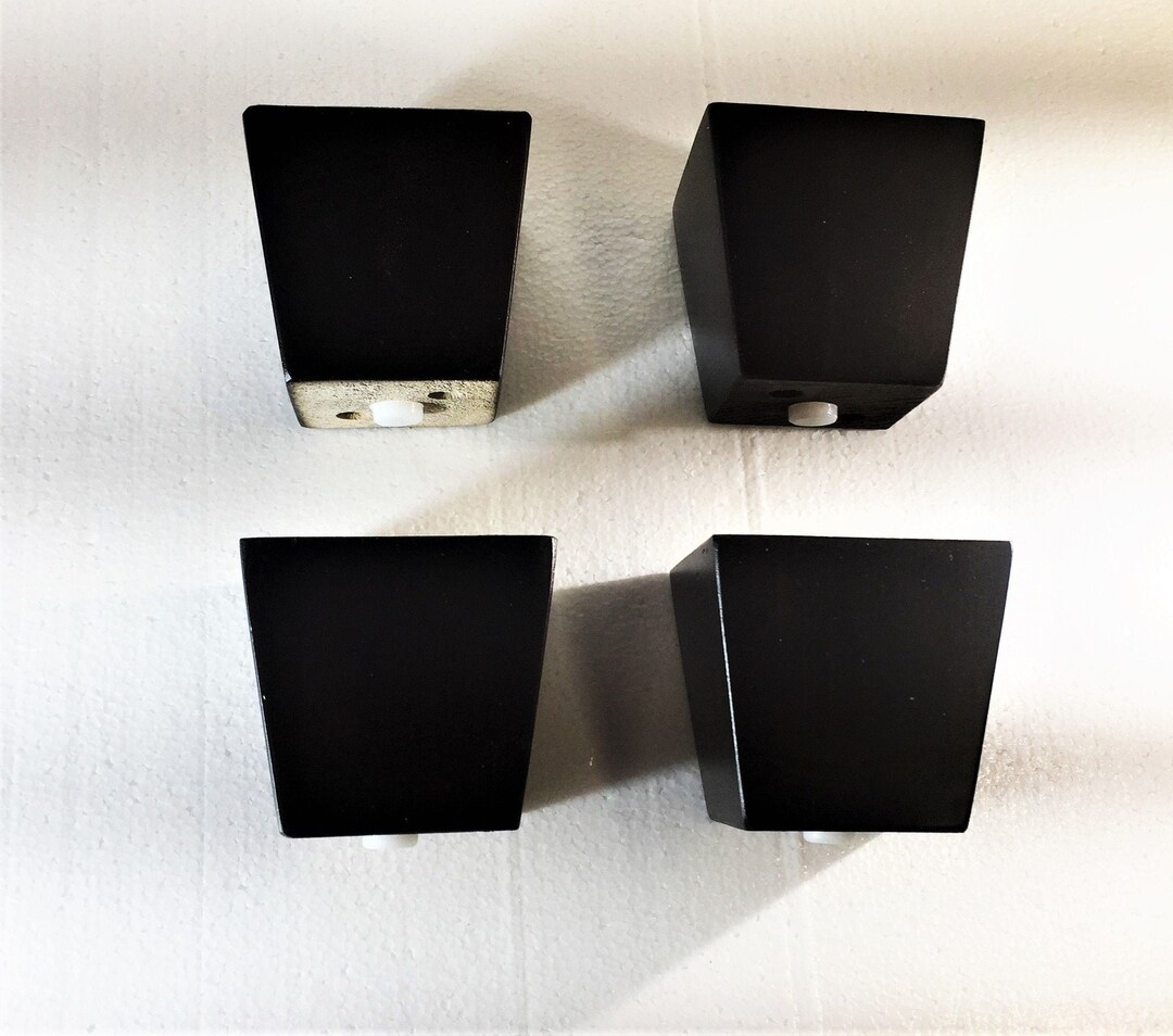 3 Dark Walnut Finish Pyramid Furniture Legs SQ3 Set of 4 Legs - Etsy