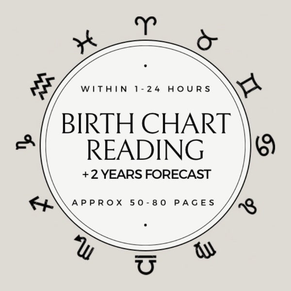 Birth Chart - Etsy