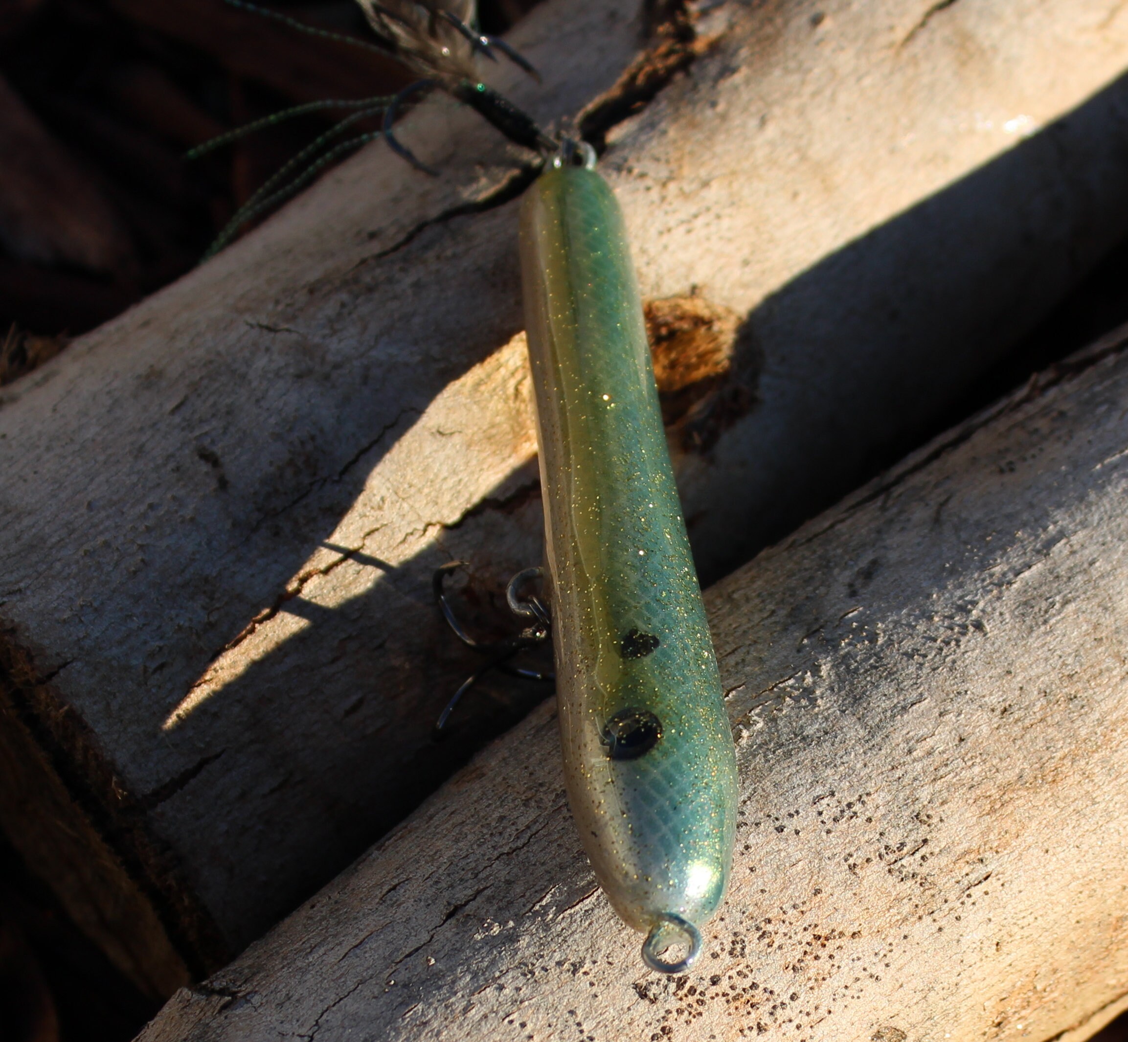 Wooden Topwater Fishing Lure - Etsy