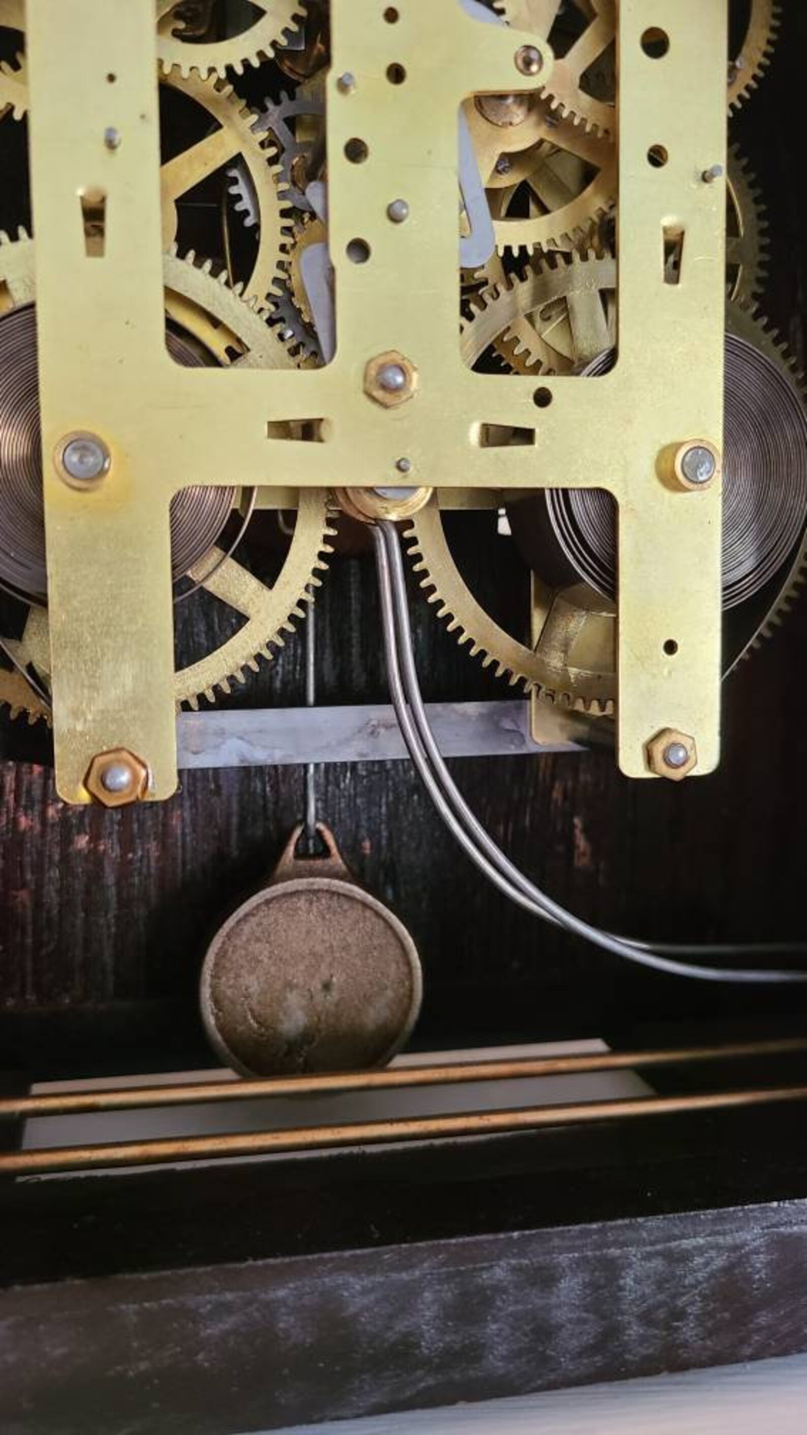Ingraham Tambour Duplex Magnet Clock - Etsy