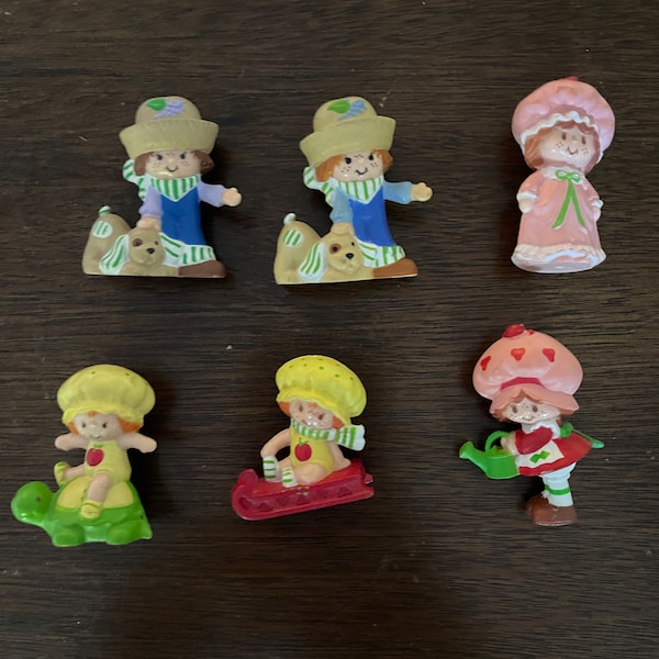 Strawberry Shortcake Miniatures - Etsy