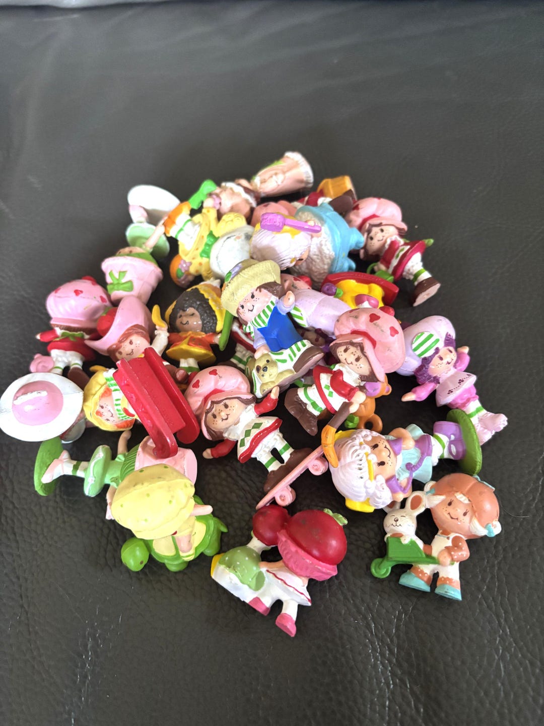 Vintage 1980s Strawberry Shortcake PVC Miniatures - Etsy