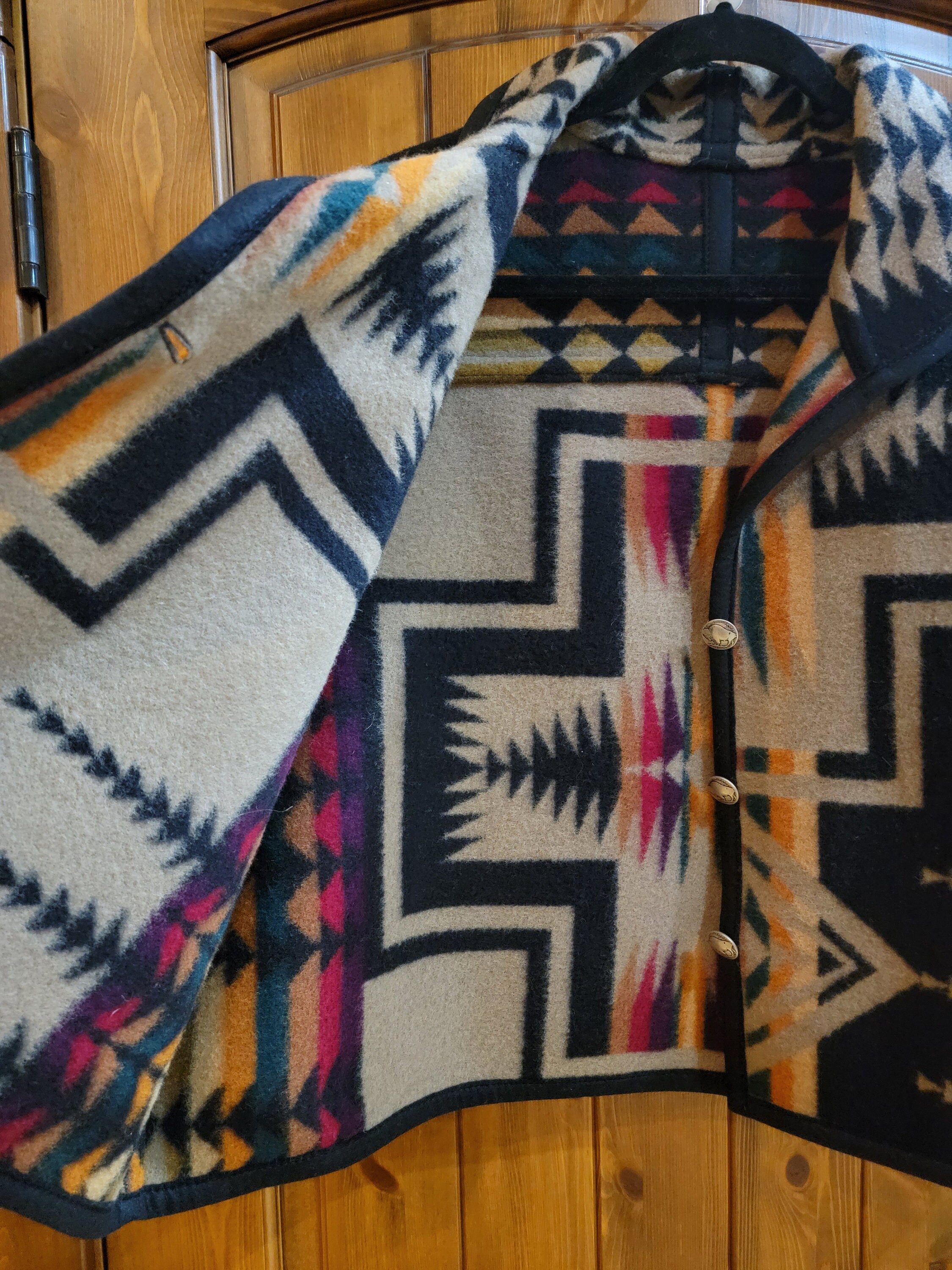 Reversible Vest Crafted From Rare Pendleton Indian Blanket - Etsy
