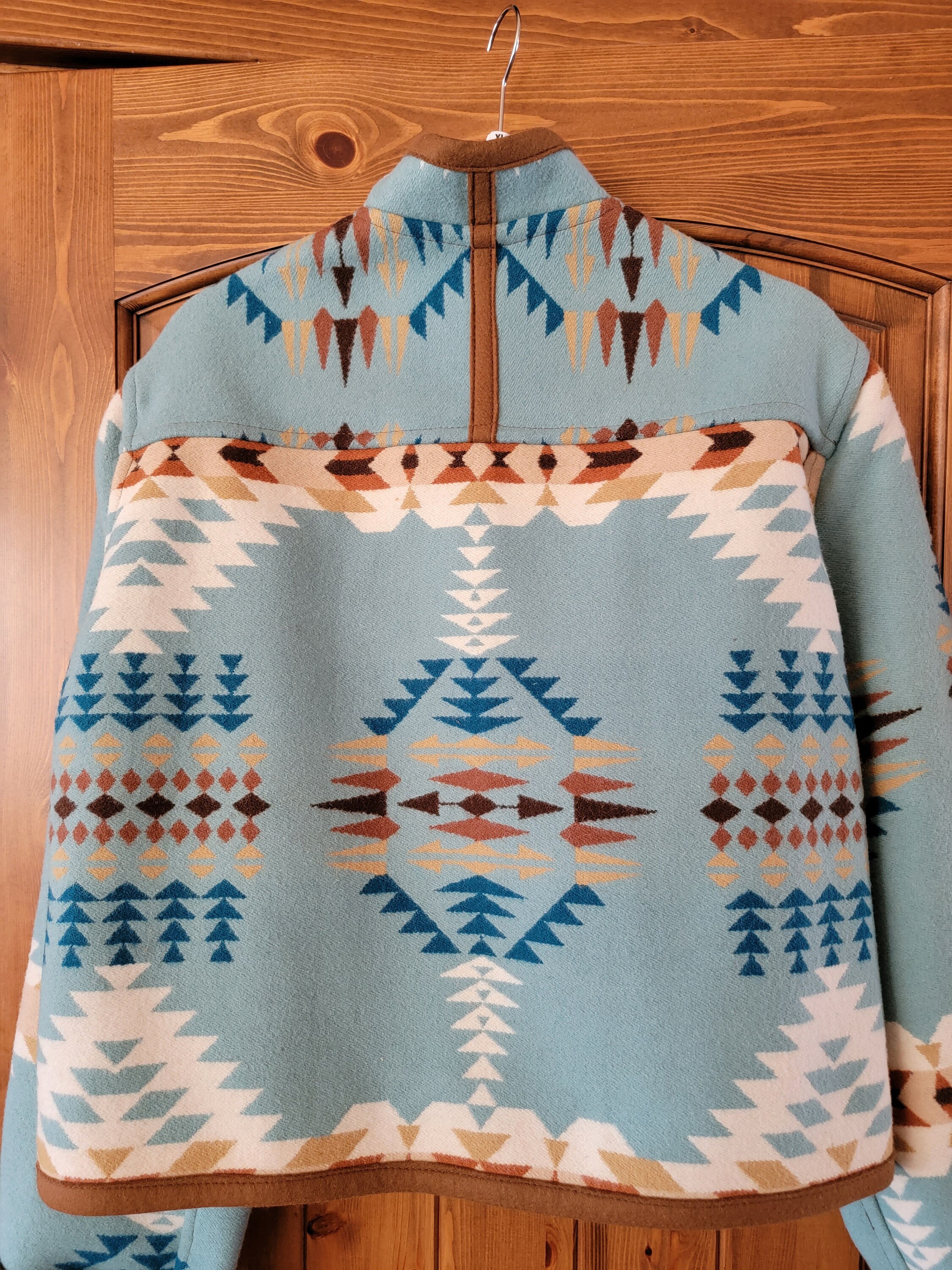 Reversible Jacket Crafted From Rare Pendleton Indian Blankets pine ...