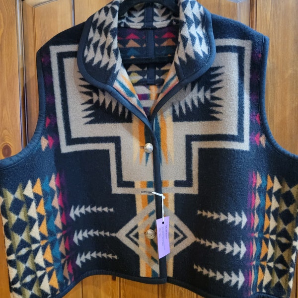 Pendleton Vest - Etsy