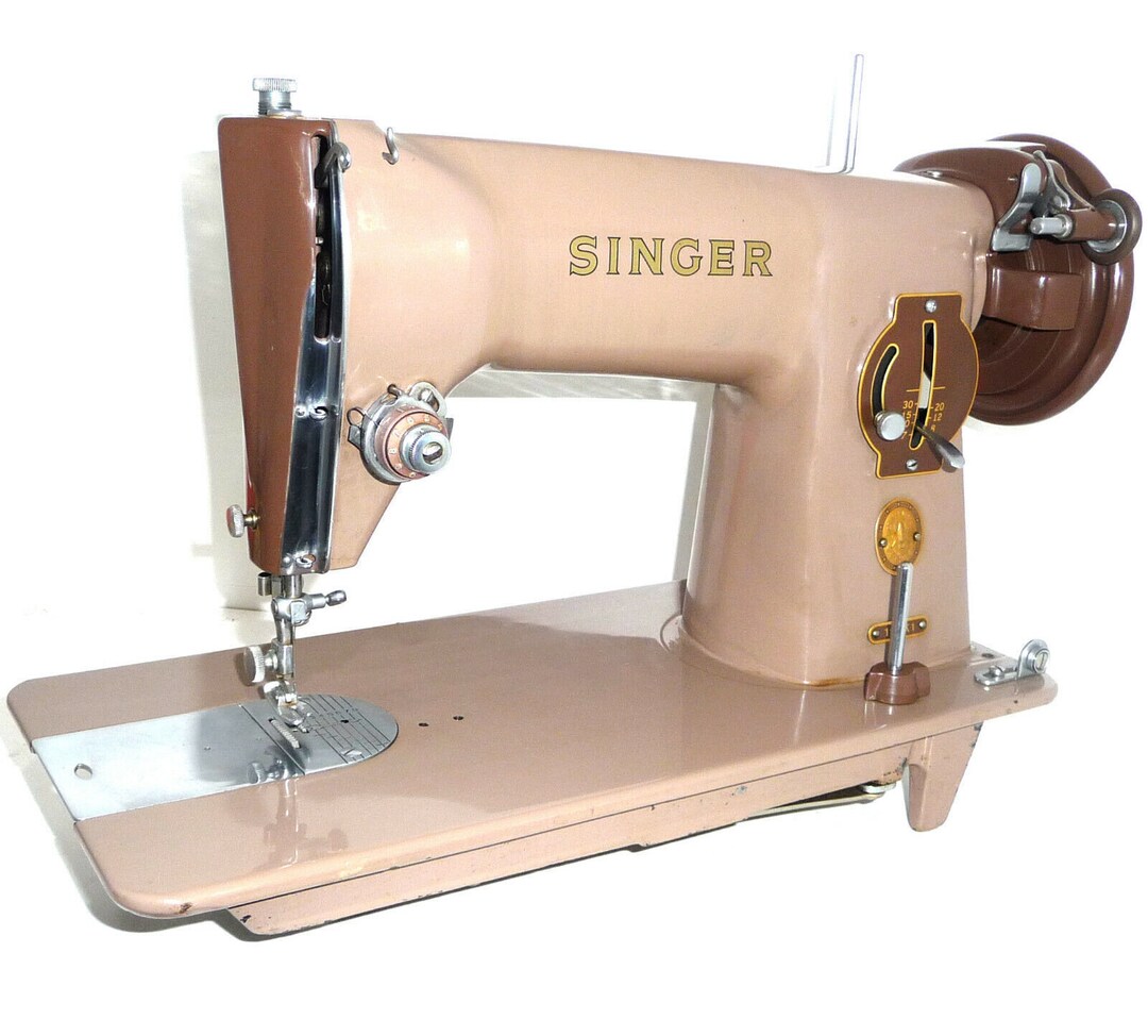 Antique SINGER 191K1 Vintage Sewing Machine Heavy Duty Leather Canvas ...