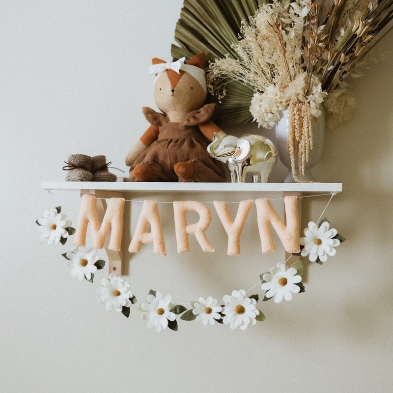 Felt Name Garland - Etsy