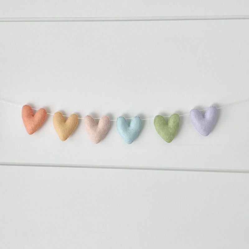 Heart Garland - Etsy
