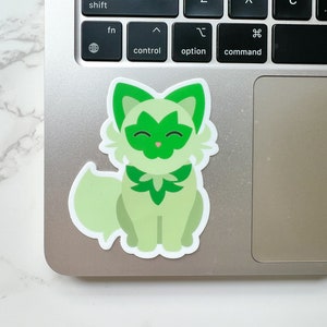 Sprigatito Sticker | Video Game Decal, Scarlet and Violet, Horizons ...