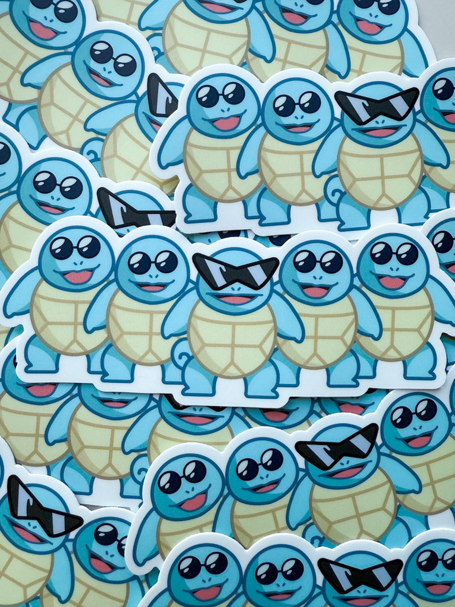 Squirtle Squad Sticker | Squirtle Decal, Water Type, Wartortle ...